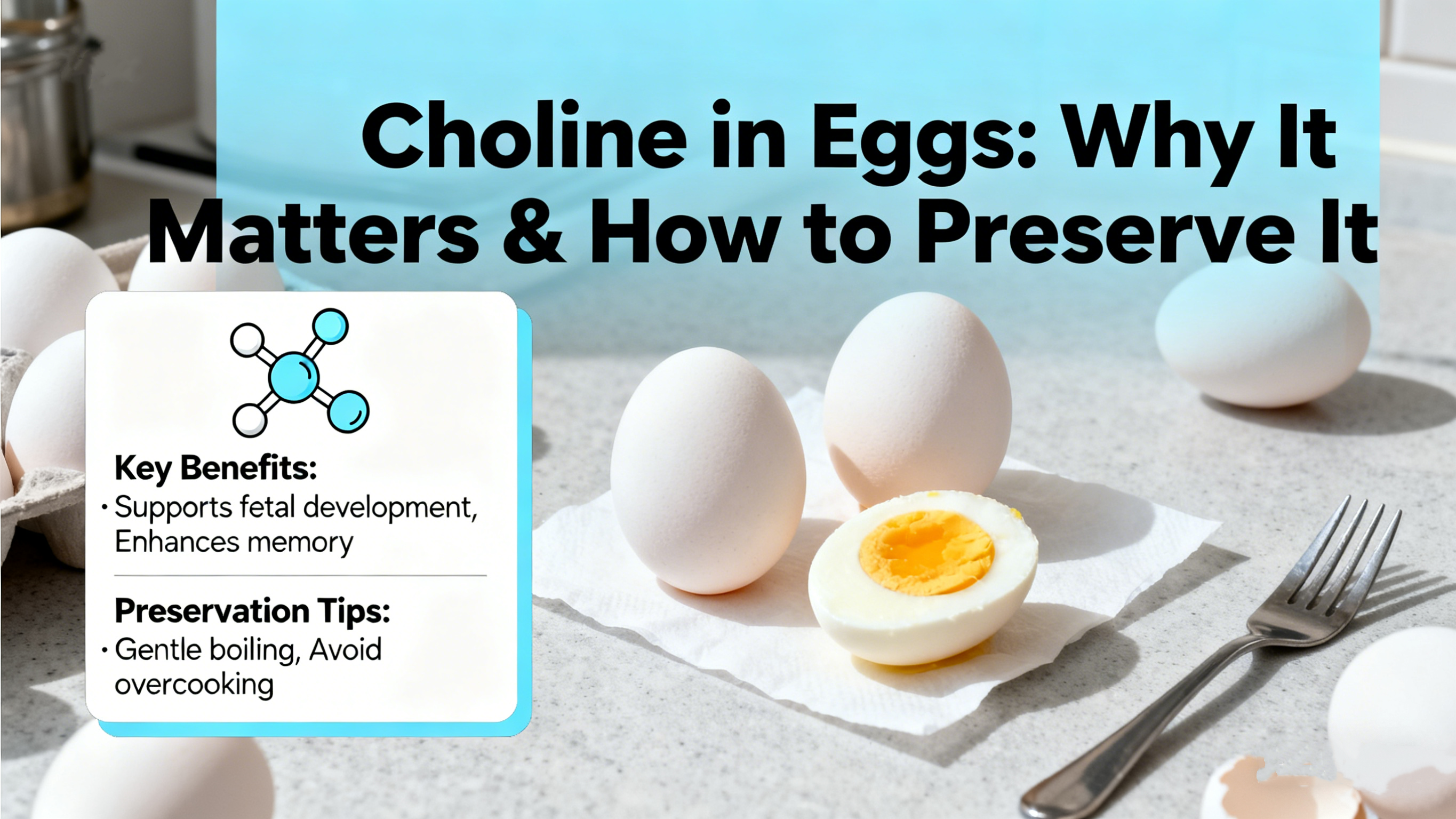 Choline in Eggs: Why It Matters & How to Preserve It – evoloophome
